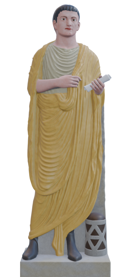 Rekonstruktion römischer Grabfiguren - ArcTron